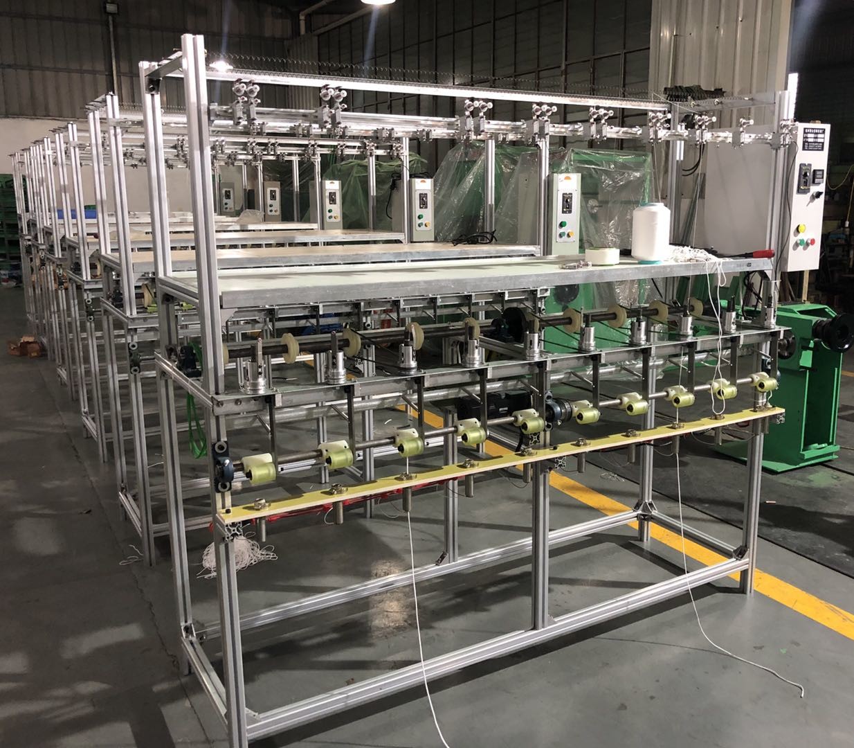 N95 /Flat face masks earloop HIGH SPEED weaving machine